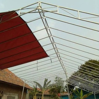 Jual Rangka Tenda Pesta Model Rumah/Tenda Wedding/Tenda Lingkungan 4x6m ...