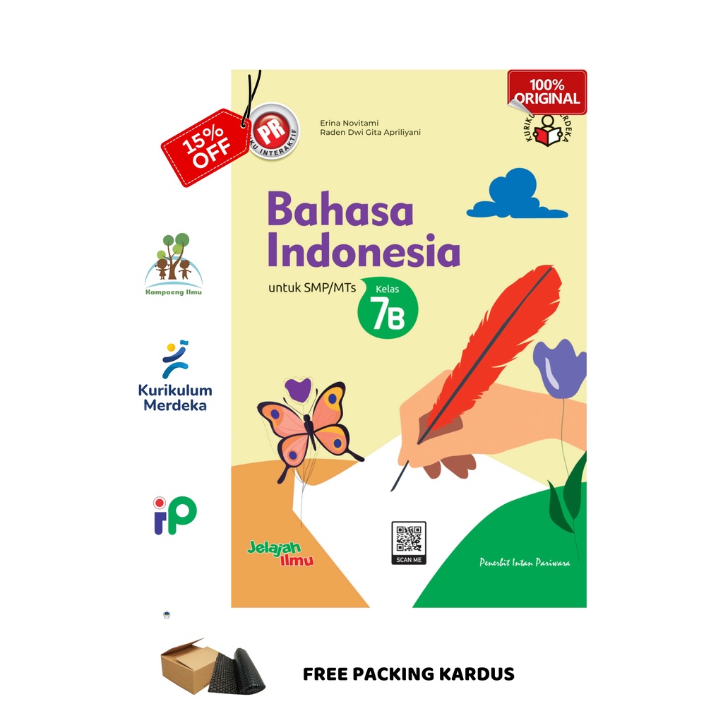Jual Buku LKS BAHASA INDONESIA SMP Kelas 7 Semester 2 Kurikulum Merdeka Tahun 2024 | Shopee ...
