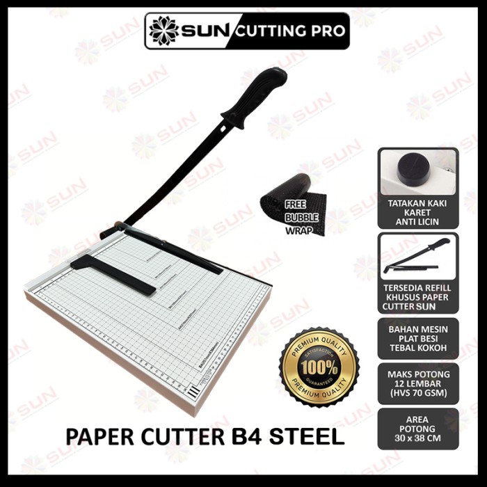 Jual Alat Potong Kertas Ukuran B4 Paper Cutter B4 Wood F4 B4