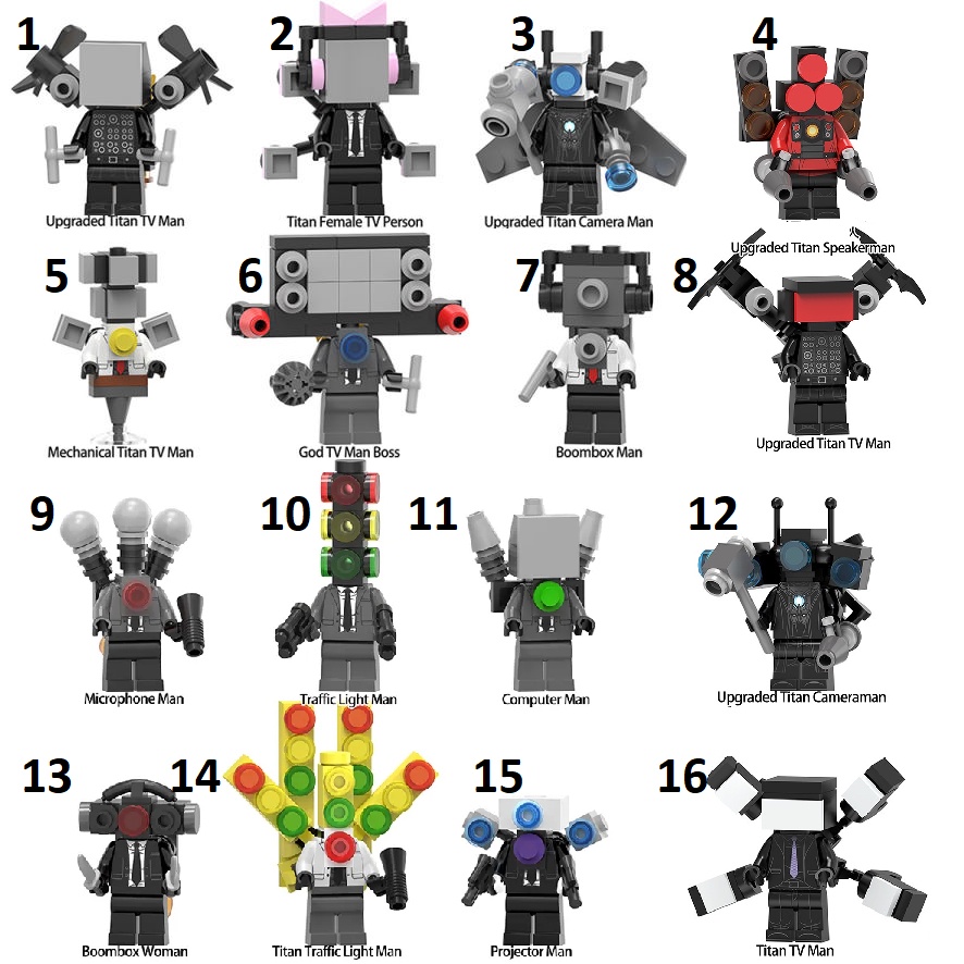 Jual new skibidi Skibidi Skibid Toilet Camera Plungerman Cameraman ...