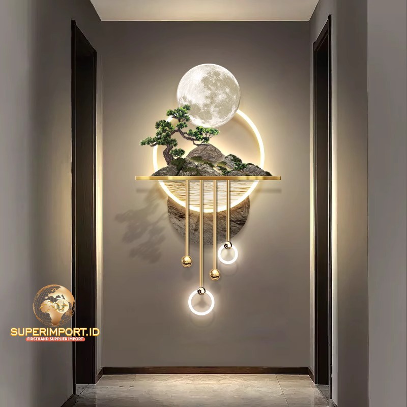 Jual LED 3D Lukisan Dekorasi Pintu Masuk Tiga Dimensi 3D Lampu Koridor ...