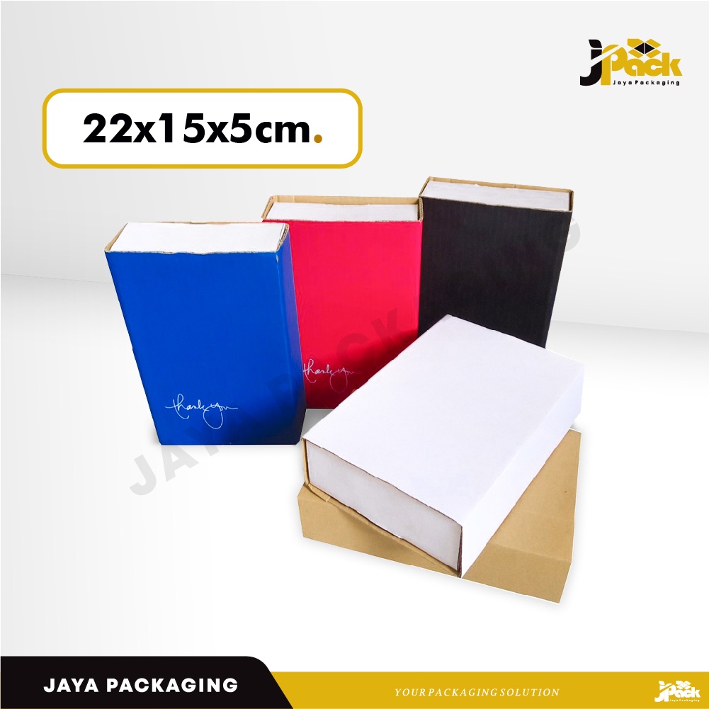 Jual Box Packing Slide 22x15x5 cm Kardus/polos/Box/Karton/hampers/hijab ...