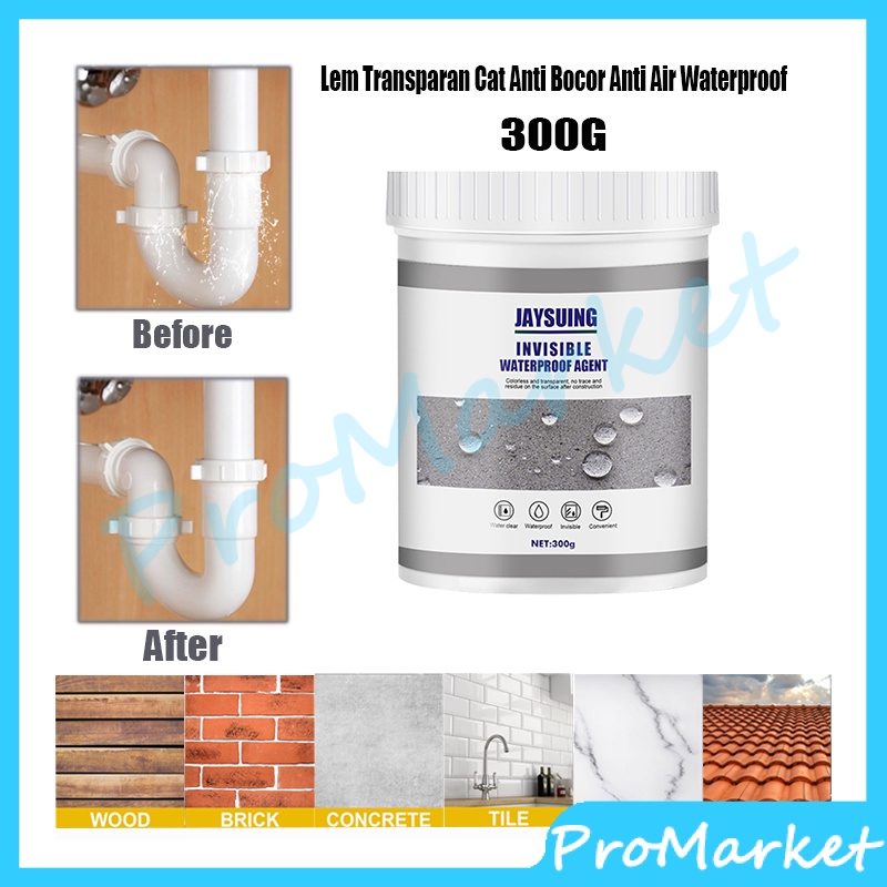 Jual Jaysuing Lem Transparan Anti Bocor / Waterproof Insulating Sealant ...
