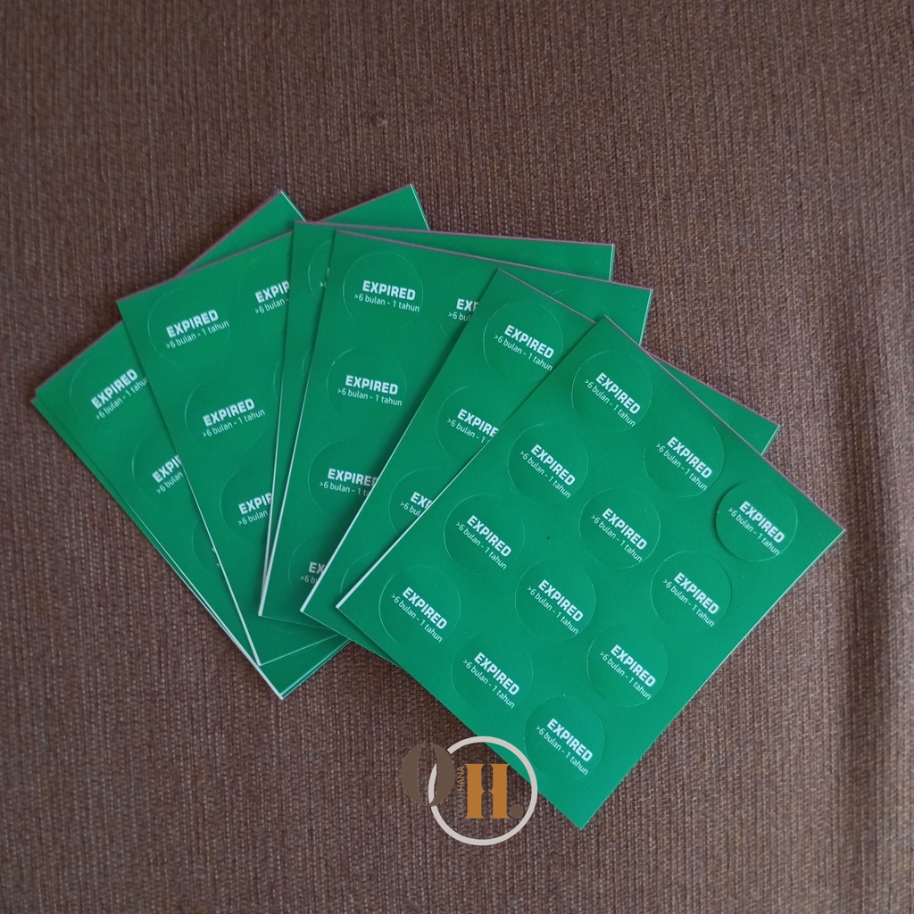 Jual Stiker Label Obat Kadaluwarsa - Stiker Obat Apotek - Stiker ED ...