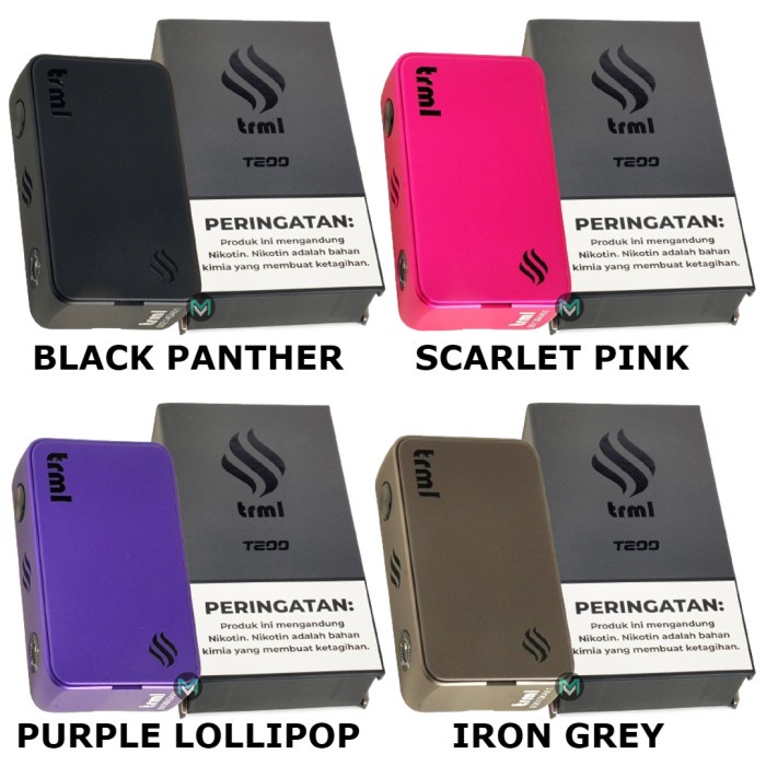 Jual Mod Vape Vapor TRML T200 220W Box Mod Only Authentic By Trml X ...