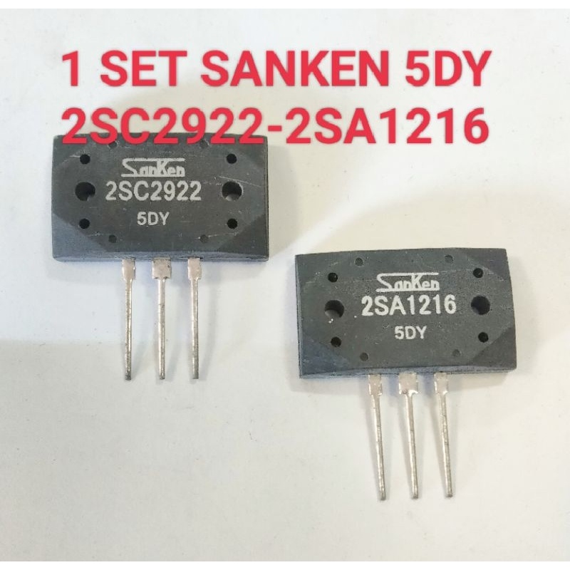 Jual TRANSISTOR FINAL SANKEN 5DY A1216 C2922 TIDAK NEMPEL DI MAGNET | Shopee Indonesia