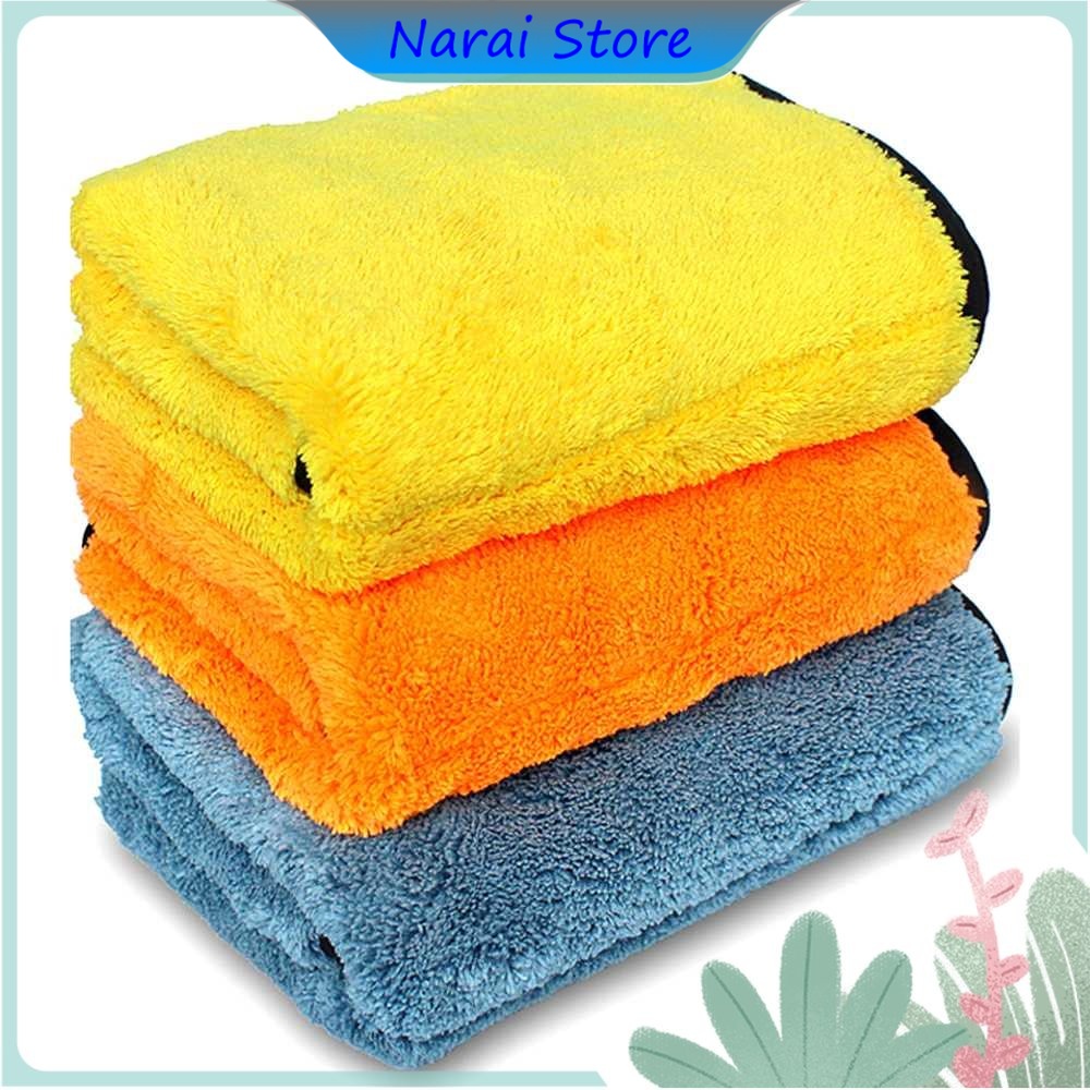 Jual Kain Lap Handuk Microfiber 600gsm 40 x 30 cm | Shopee Indonesia