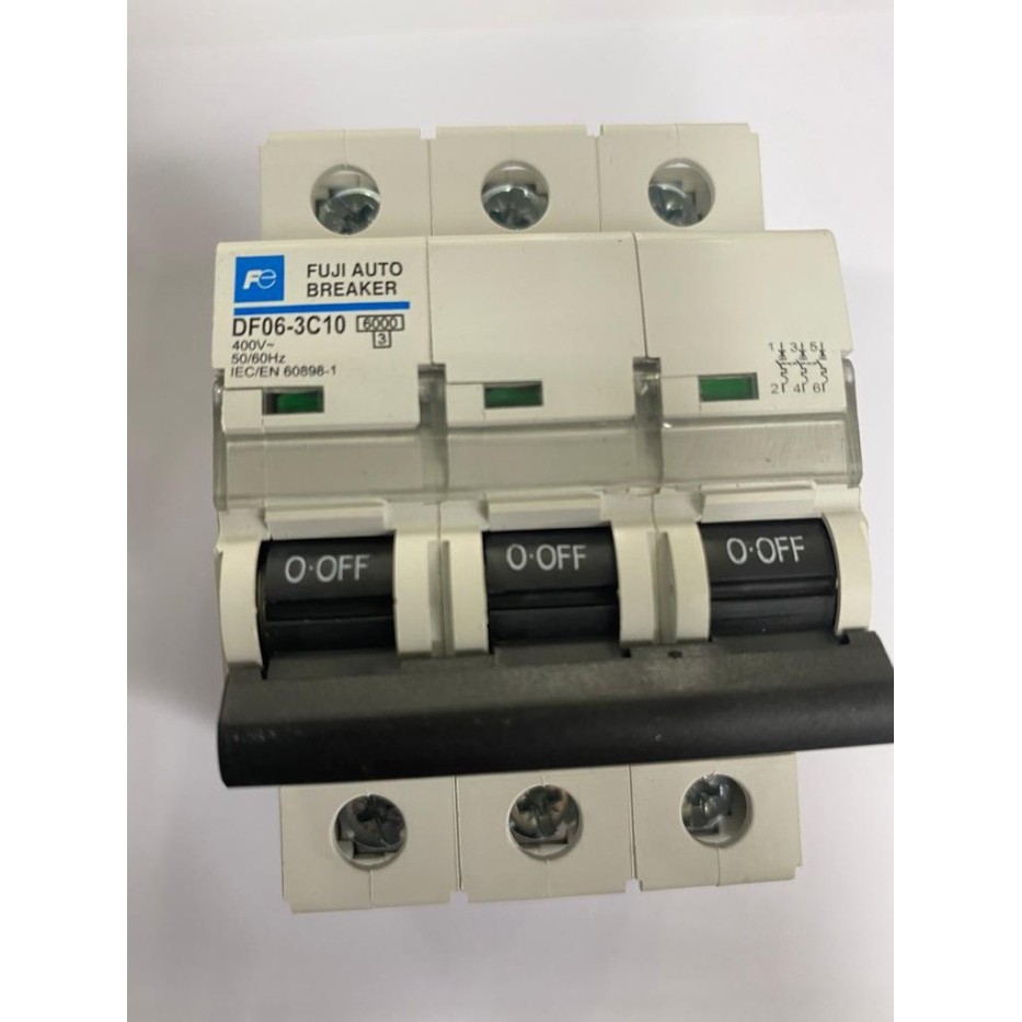 Jual TJ MCB Fuji DF06 6kA 3P 10A SNI | Shopee Indonesia