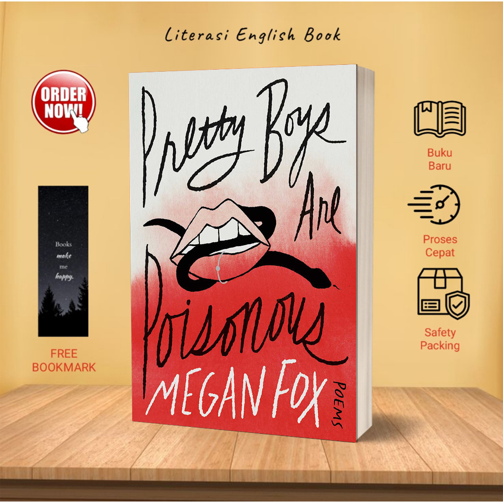 Jual Pretty Boys Are Poisonous: Poems by Megan Fox (English Version ...