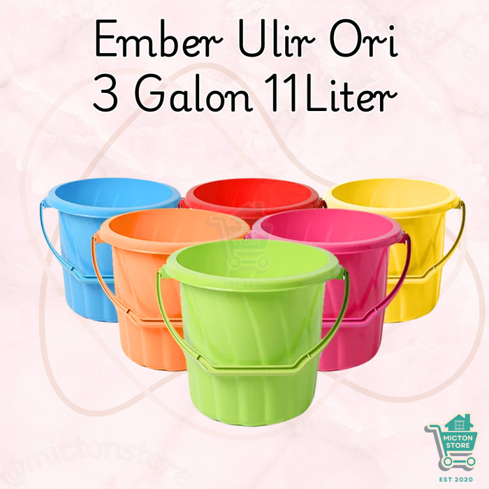 Jual MICTON Ember Ulir 3 Galon 11.36L Ori Premium Ember Anti Bocor ...