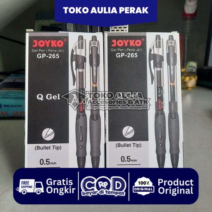 Jual Gel Pen Joyko GP-265 / Pulpen Joyko 0.5mm | Shopee Indonesia