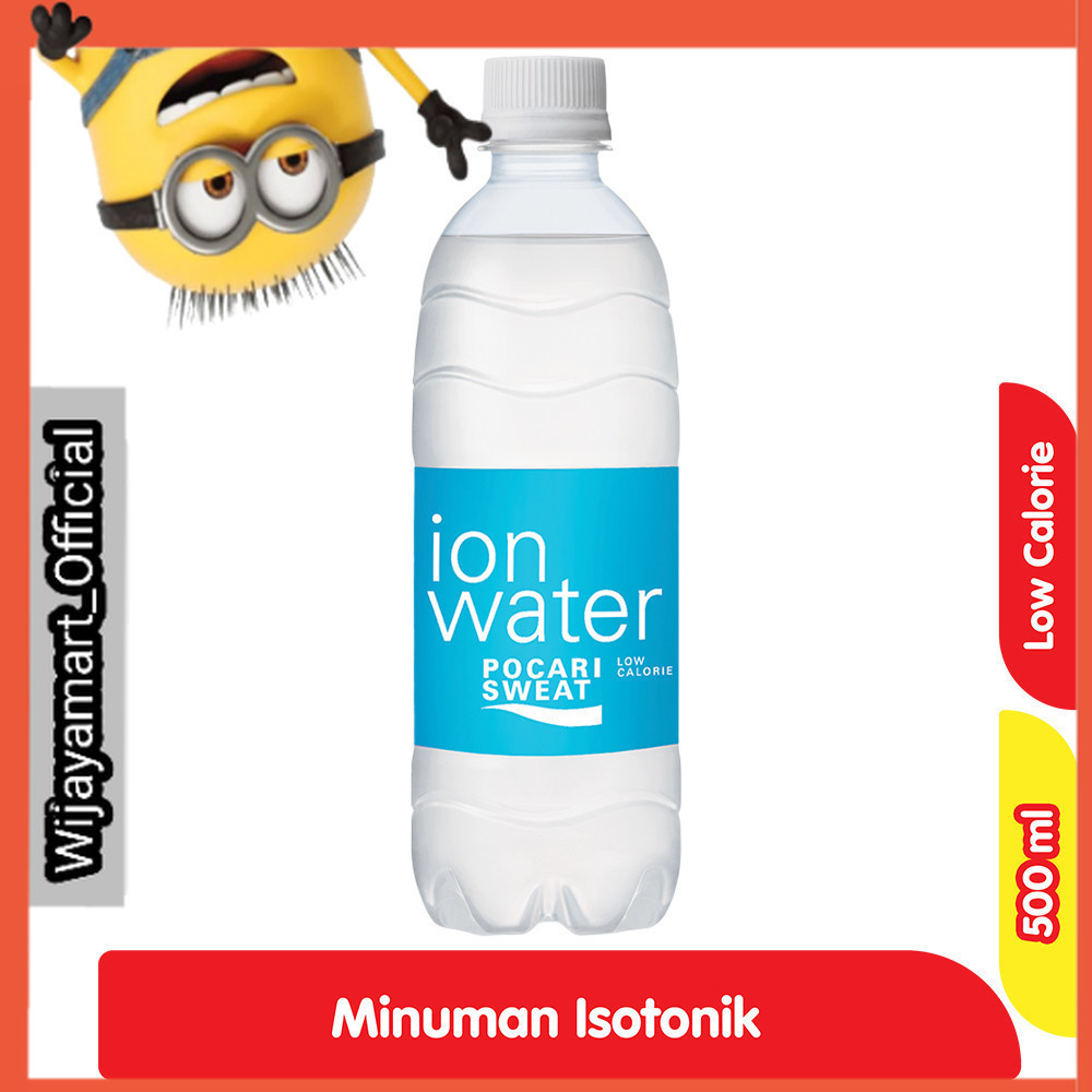 Jual Pocari Sweat Ion Water Minuman Isotonik Rendah Kalori Botol 500 ml ...