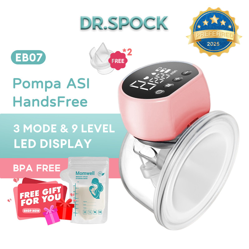 Jual KJN86 Dr.Spock Wearable Pompa Asi Electric Handsfree Hisap Kuat ...