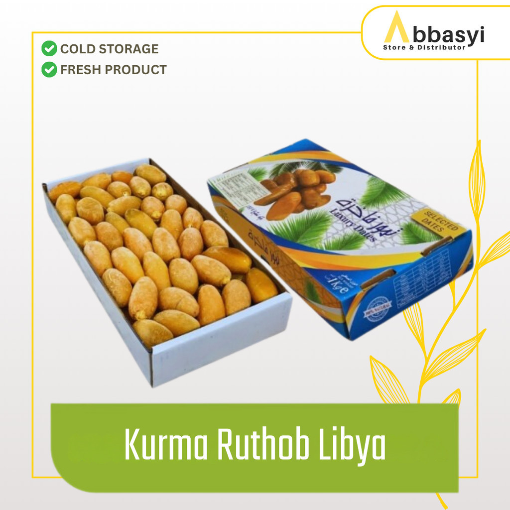Jual Ruthob Libya Luxury Dates 1KG | Shopee Indonesia
