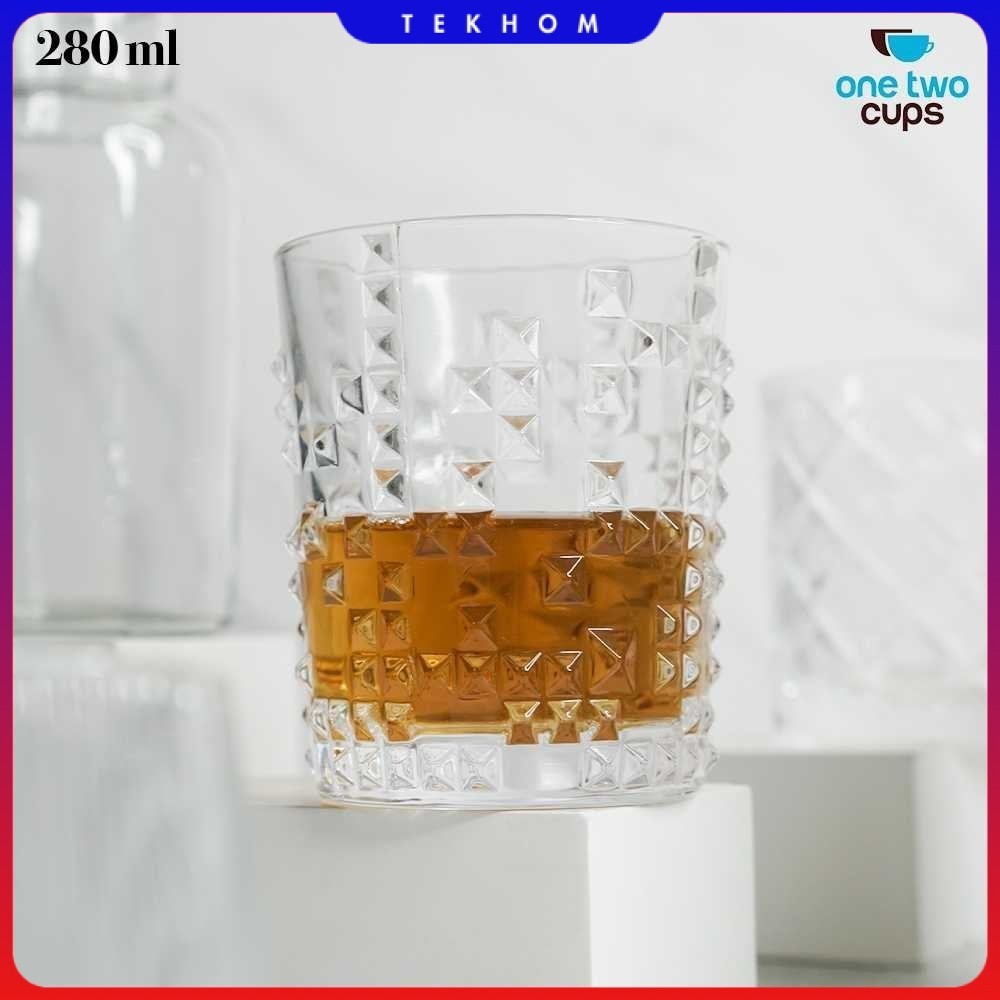 Jual One Two Cups Gelas Whisky Crystal Old-Fashioned Rock Glass 280ml - IW2 | Shopee Indonesia