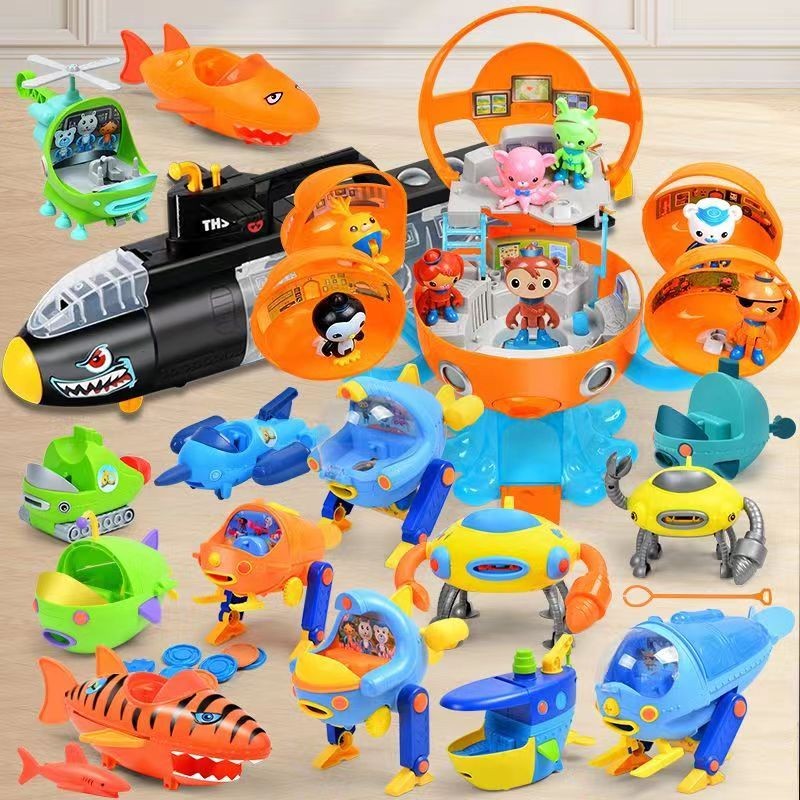 Jual Original Octonauts All GUP Submarine Boat Vehicles Toys Action ...