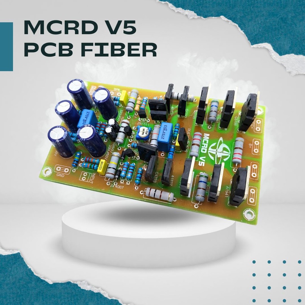 Jual Driver Amplifier MCRD V5 - PCB Fiber High Quality untuk Audio ...