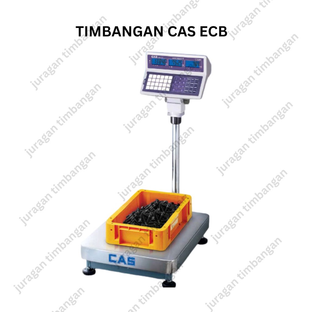 Jual Timbangan Duduk CAS ECB 75kg-100kg / Bench Scale CAS ECB 100kg ...