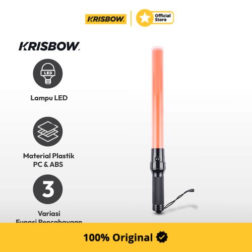 Jual Krisbow Traffic Baton Tongkat Lampu Lalu Lintas Led 54 cm | Shopee ...