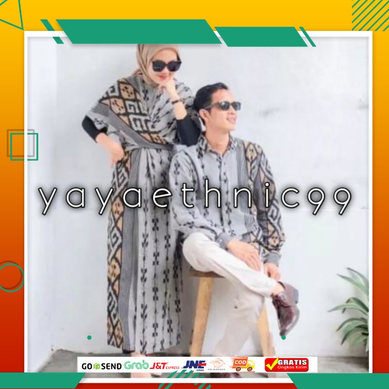 Jual BATIK VIRAL MURAH BEST SELLER /[READY STOK] Set couple baju ...