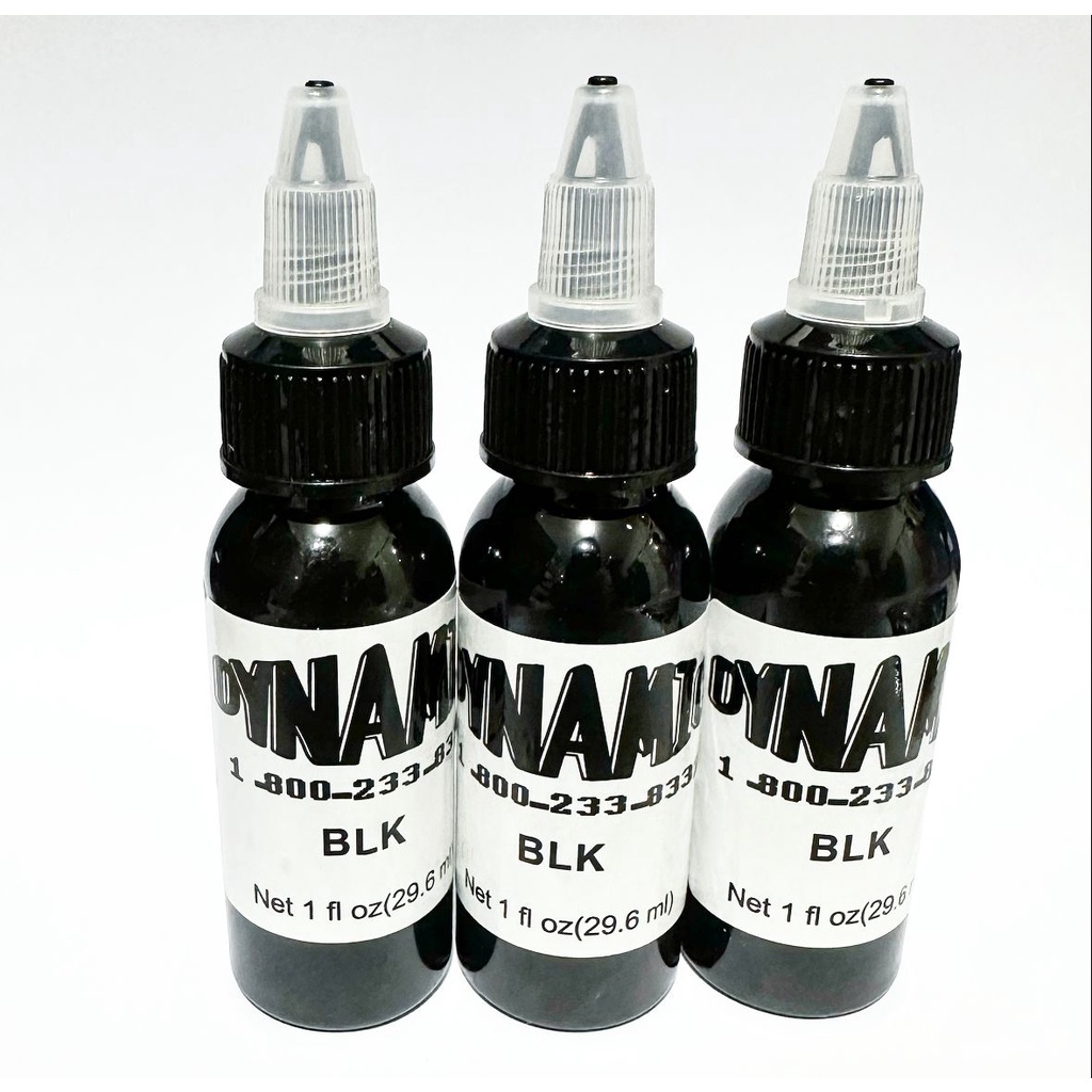 Jual TINTA TATTOO INK DYNAMIC 30ML TINTA HITAM TATO DINAMIC BLK ...