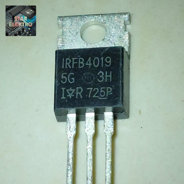 Jual IRFB4019 IRF B4019 IRFB 4019 Mosfet N-Channel To-220 80W 150V 17A FET | Shopee Indonesia