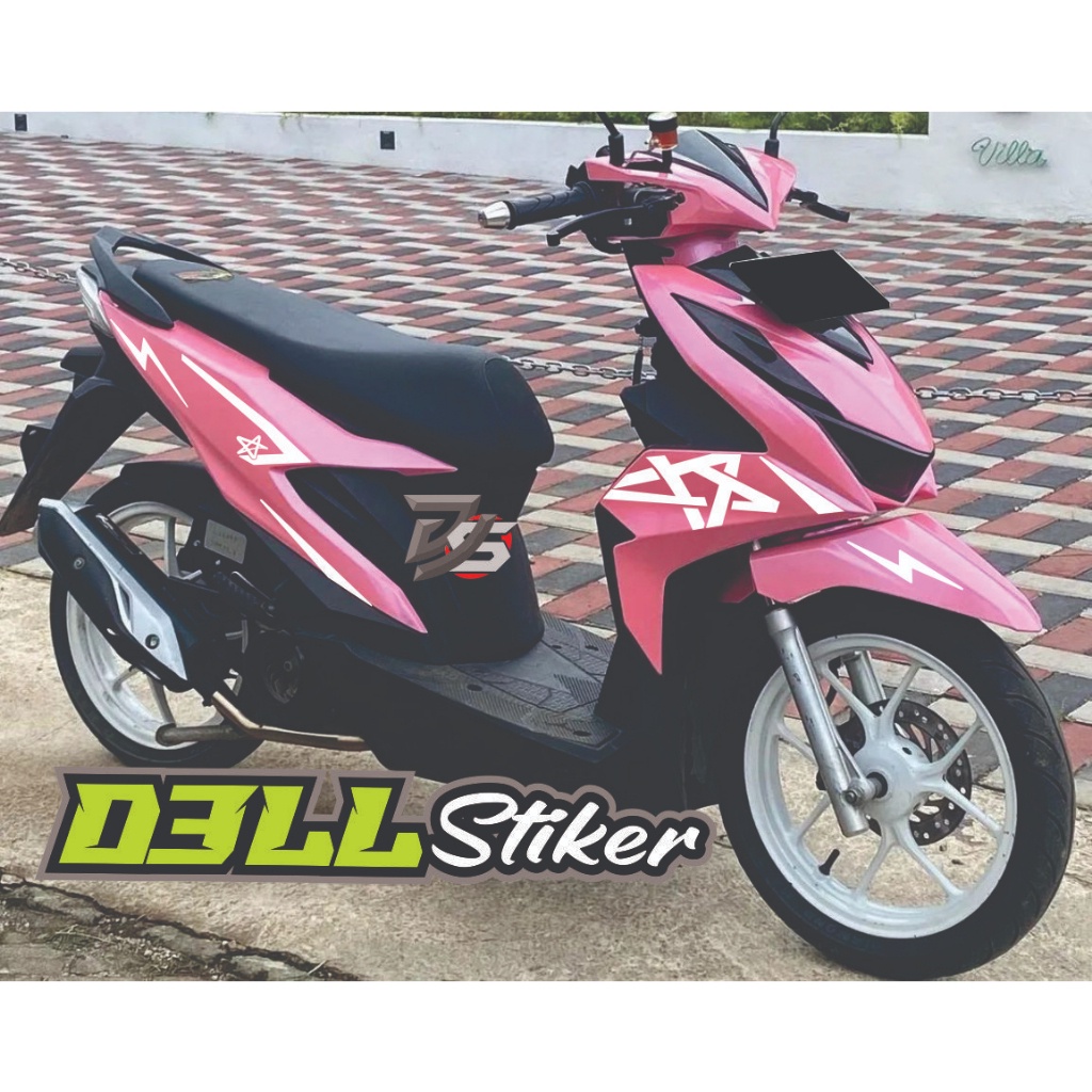 Jual Stiker Beat Cutting Striping Variasi Beat New Deluxe 2020-2023 New ...