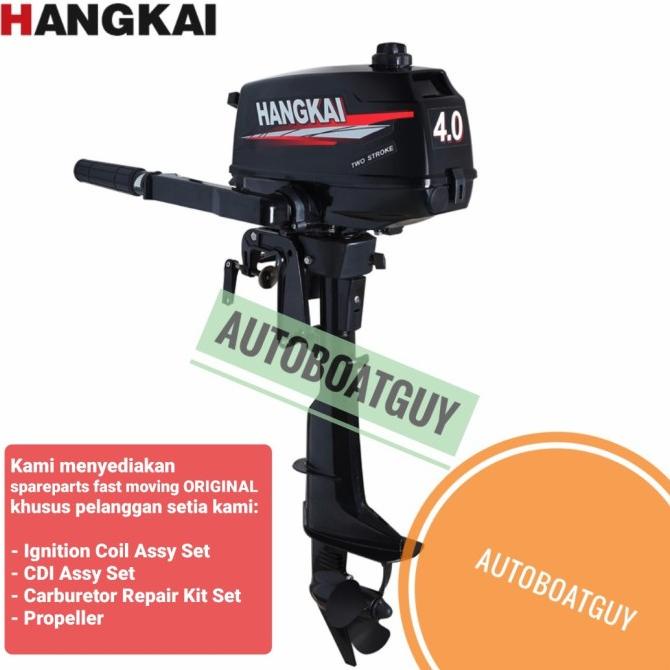 Jual Mesin Tempel Outboard Perahu Hangkai 4 PK HP Kompatibel Yamaha Parsun | Shopee Indonesia