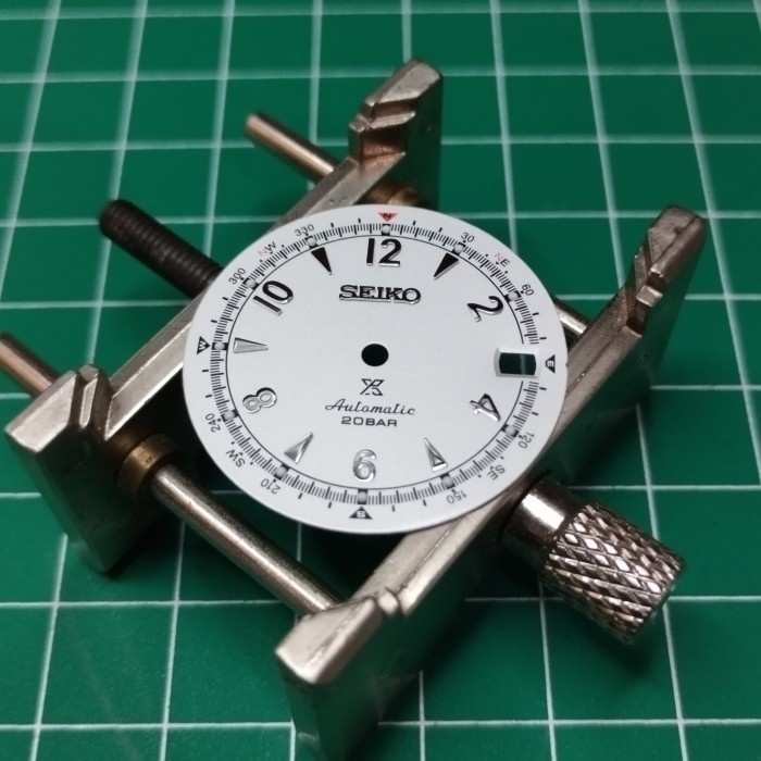 Jual seiko mod dial alpinist explorer datejust nh35 nh36 7s26 white ...