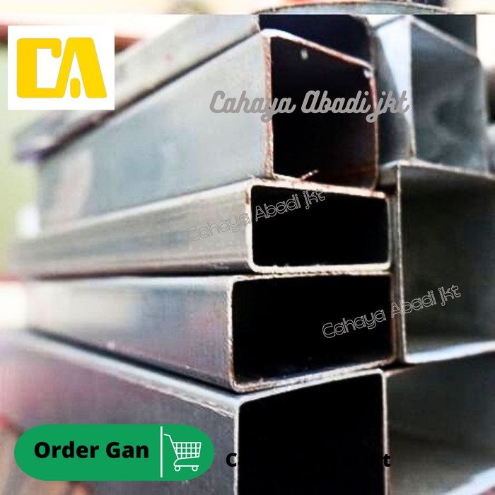 Jual HOLO | HOLLO BESI GALVANIS 4X4CM 6METER 1.2MM | Shopee Indonesia