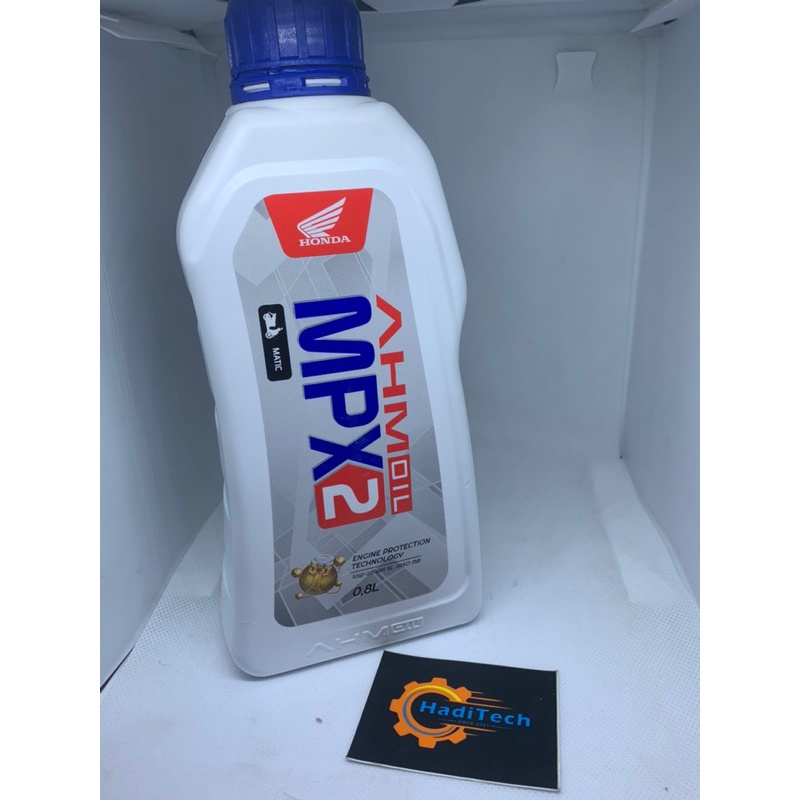 Jual Oli MPX 2 AHM Oil 10W30 Matic 800 ml | Shopee Indonesia