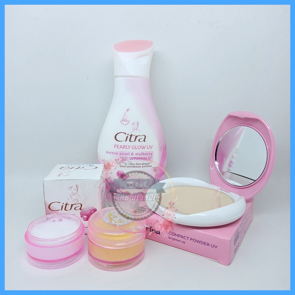 Jual DBS _ Paket 3 IN 1 Citra Plus Bedak Marina Compact Powder Cream ...