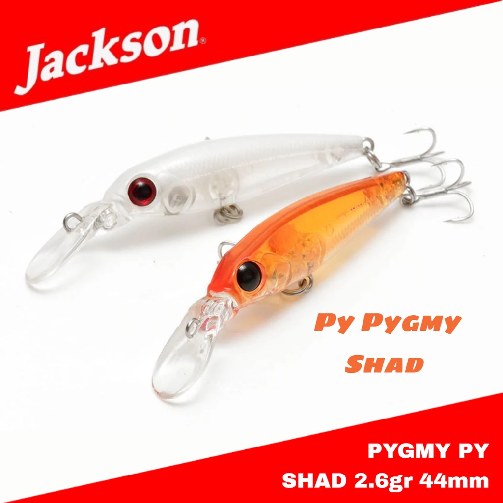 Jual Jackson Py Pygmy Shad Sinking Lure 2.6gr 44mm | Shopee Indonesia