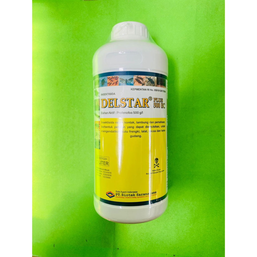 Jual Insektisida delstar 500ec 1 liter untuk larva ngengat pada ternak ...