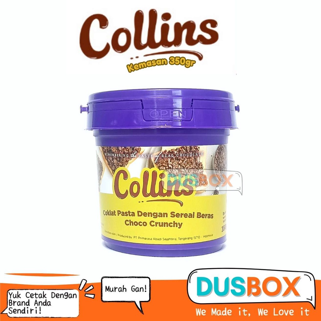 Jual Collins Choco Crunchy 350g / Toping Donat Collins / Selai Donat ...