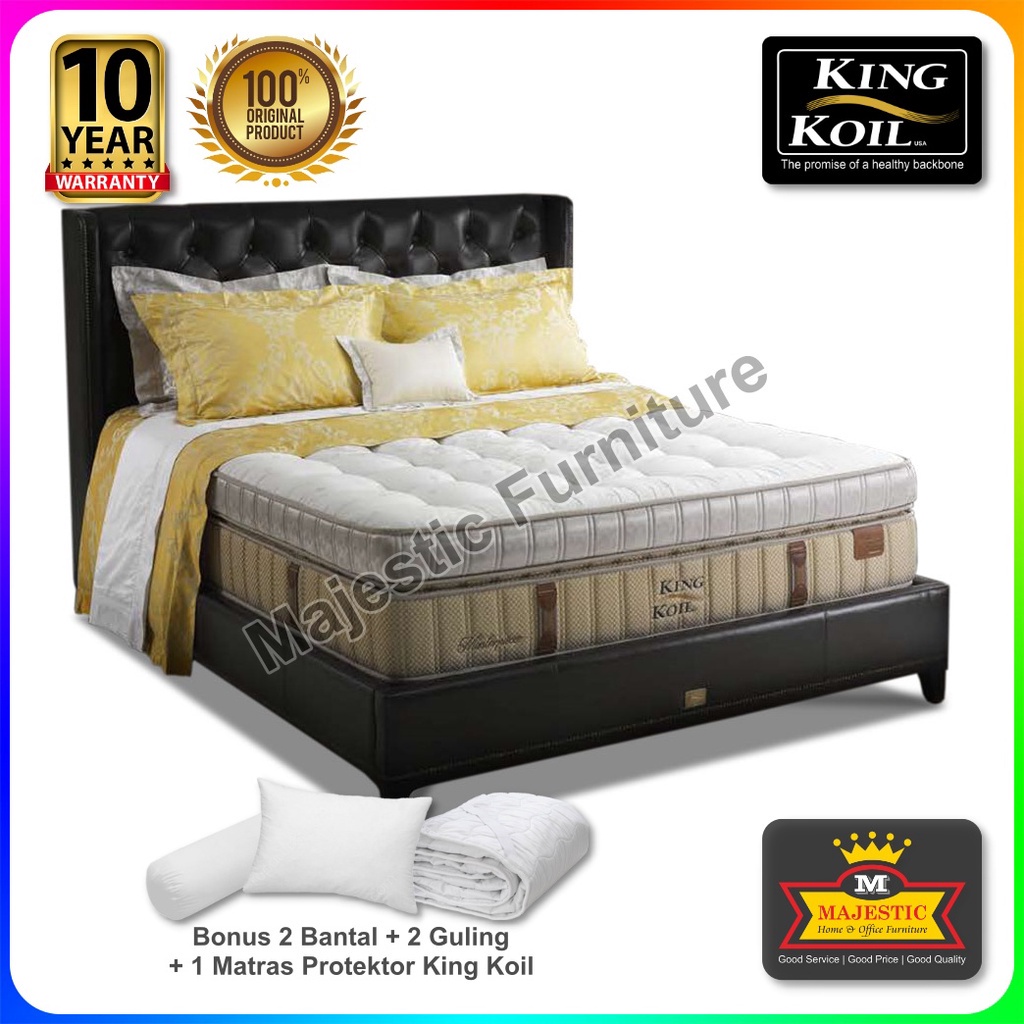 Jual Set Spring Bed King Koil Masterpiece Chesterfield - Jogja | Shopee ...