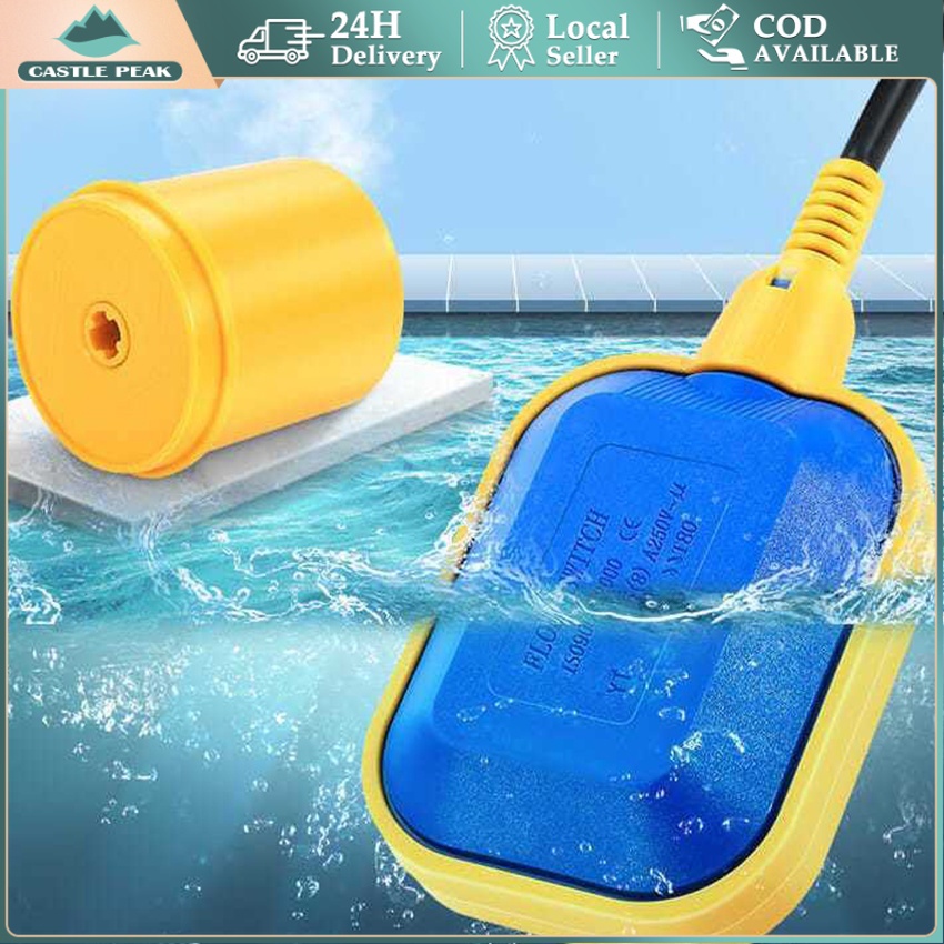 Jual 2 / 5 / 10 Meter Float Switch Kabel Pelampung Sensor Pompa Celup ...