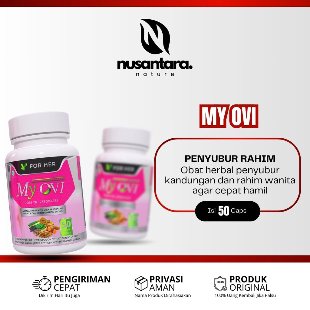 Jual MY OVI - Obat Herbal Kesuburan Wanita Penyubur Kandungan & Rahim ...