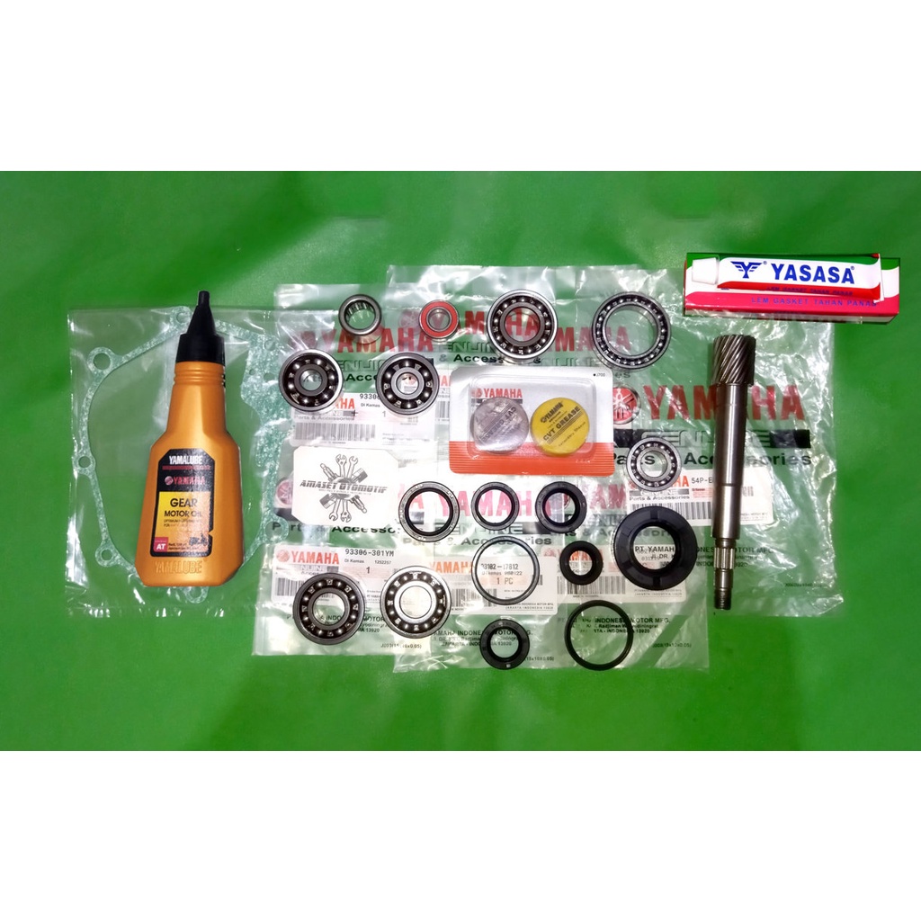Jual Komplit Bearing Rasio As Pulley Mio J Mio GT Soul GT 115 XRide 115 ...