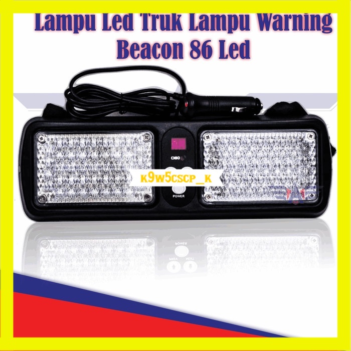 Jual Lampu Led Truk Lampu Warning Beacon 86 Led | Shopee Indonesia