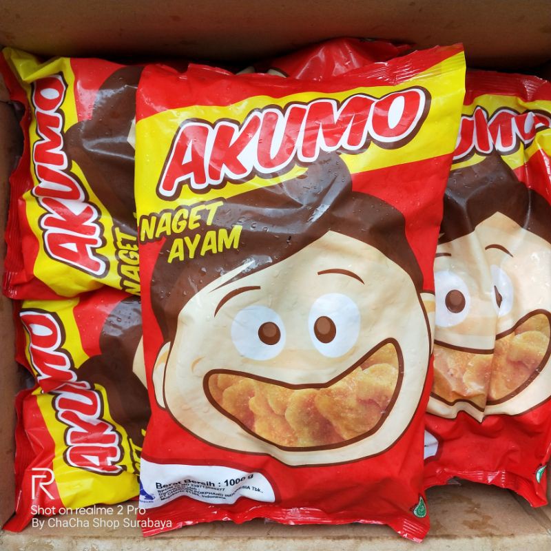 Jual AKUMO CHICKEN NUGGET 1 KG I FROZEN FOOD CEMILAN HALAL FROZEN FOOD ...