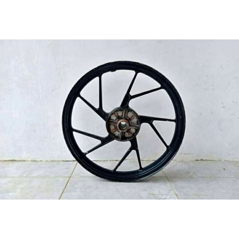 Jual velg belakang satria Fu original warna hitam | Shopee Indonesia