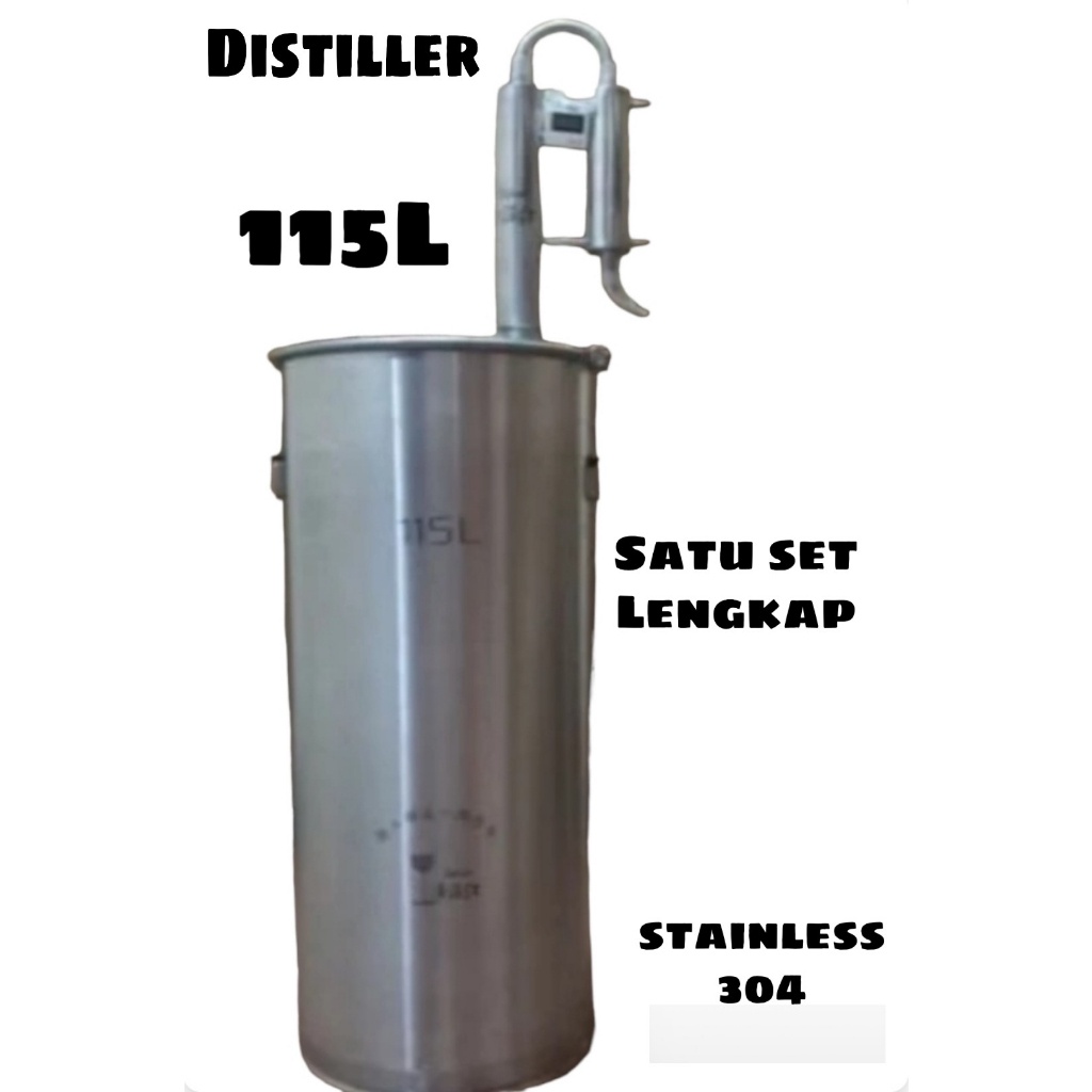 Jual (Stainless Stell 304) Alat penyulingan destilasi atau distillation ...