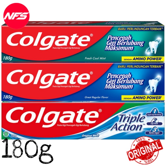 Jual Colgate Pasta Gigi 180 Gr | Shopee Indonesia