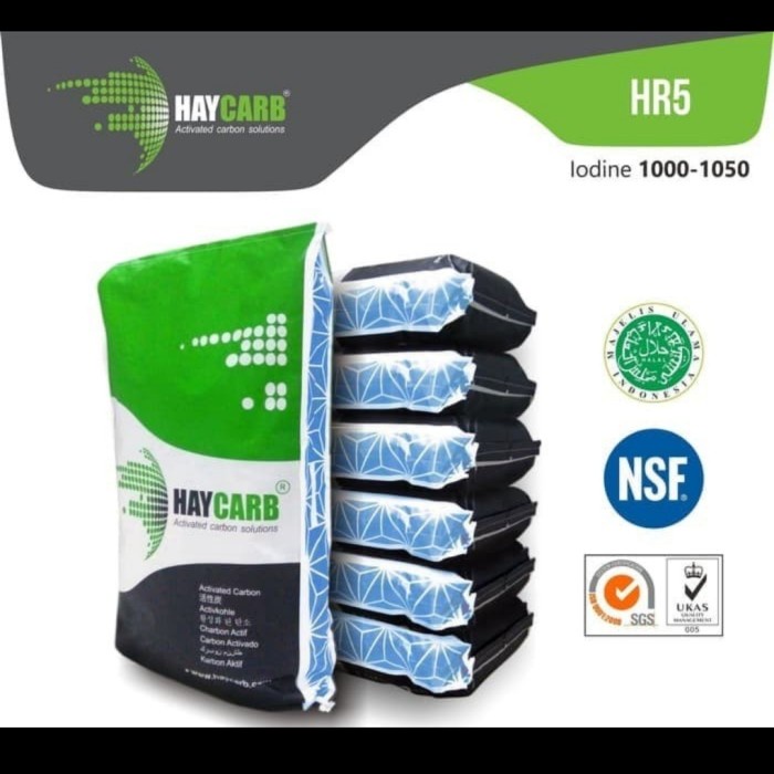 Jual Karbon aktif haycarb HR5 iodin 1050 active carbon haycarb srilanka ...