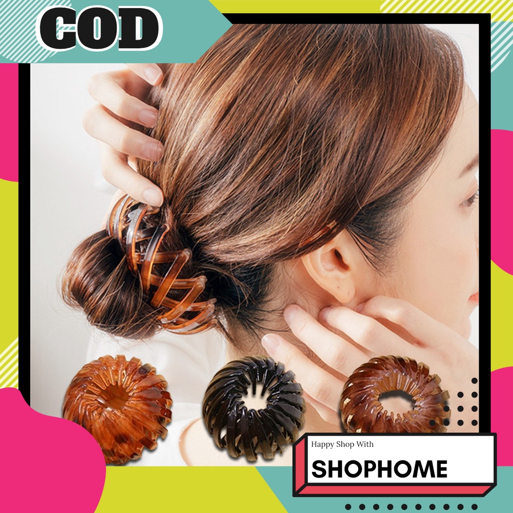 Jual SHOPHOME - Ikat Rambut Cewek Kunciran Cepol Ponytail Jepitan ...
