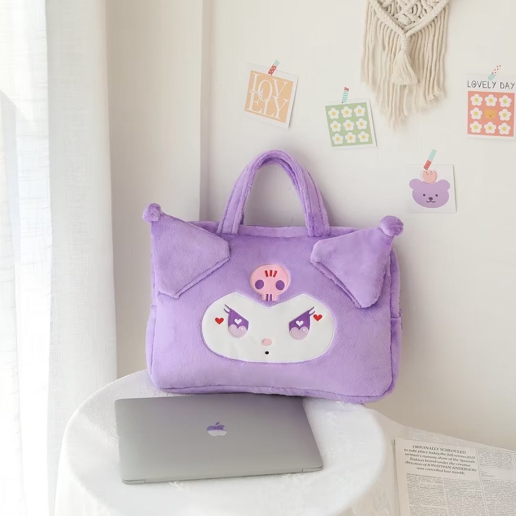 Jual Tas Laptop Cinnamoroll Melody Kuromi Lotso Alien Lucifer Kucing ...