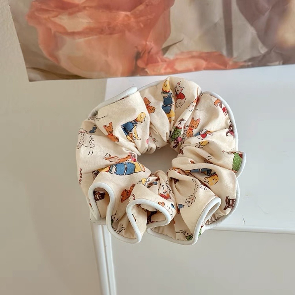 Jual Town Shell Tamago Jumbo Korean Scrunchy Scrunchie Aesthetic