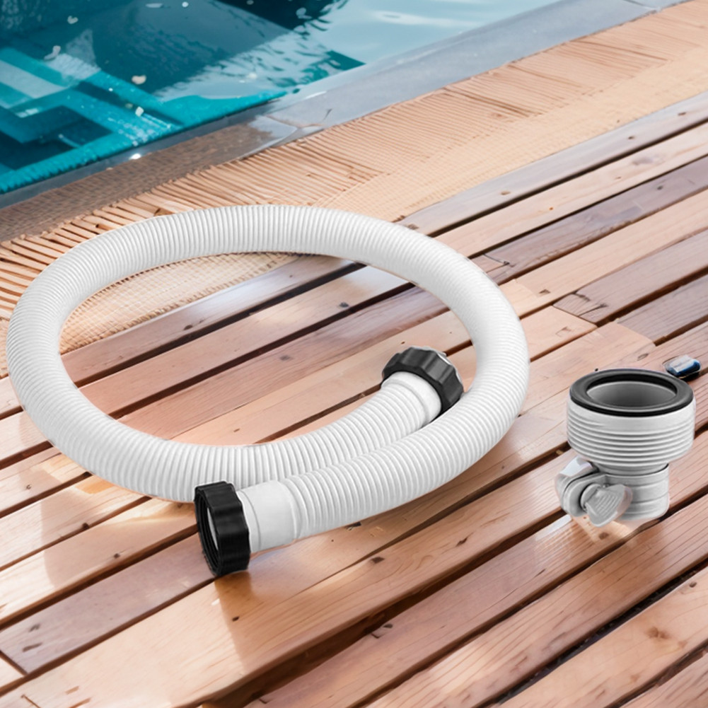 Jual 1.5in Diameter Pool Filter Pump Hose with Adapter Pool Pump Hose ...