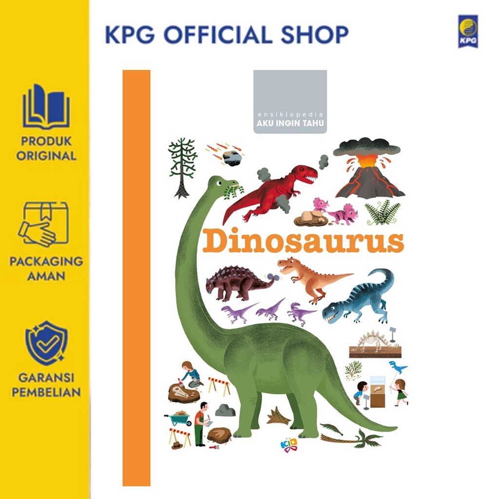 Jual KPG - Ensiklopedia Aku Ingin Tahu: Dinosaurus (Pascale Hedeline ...
